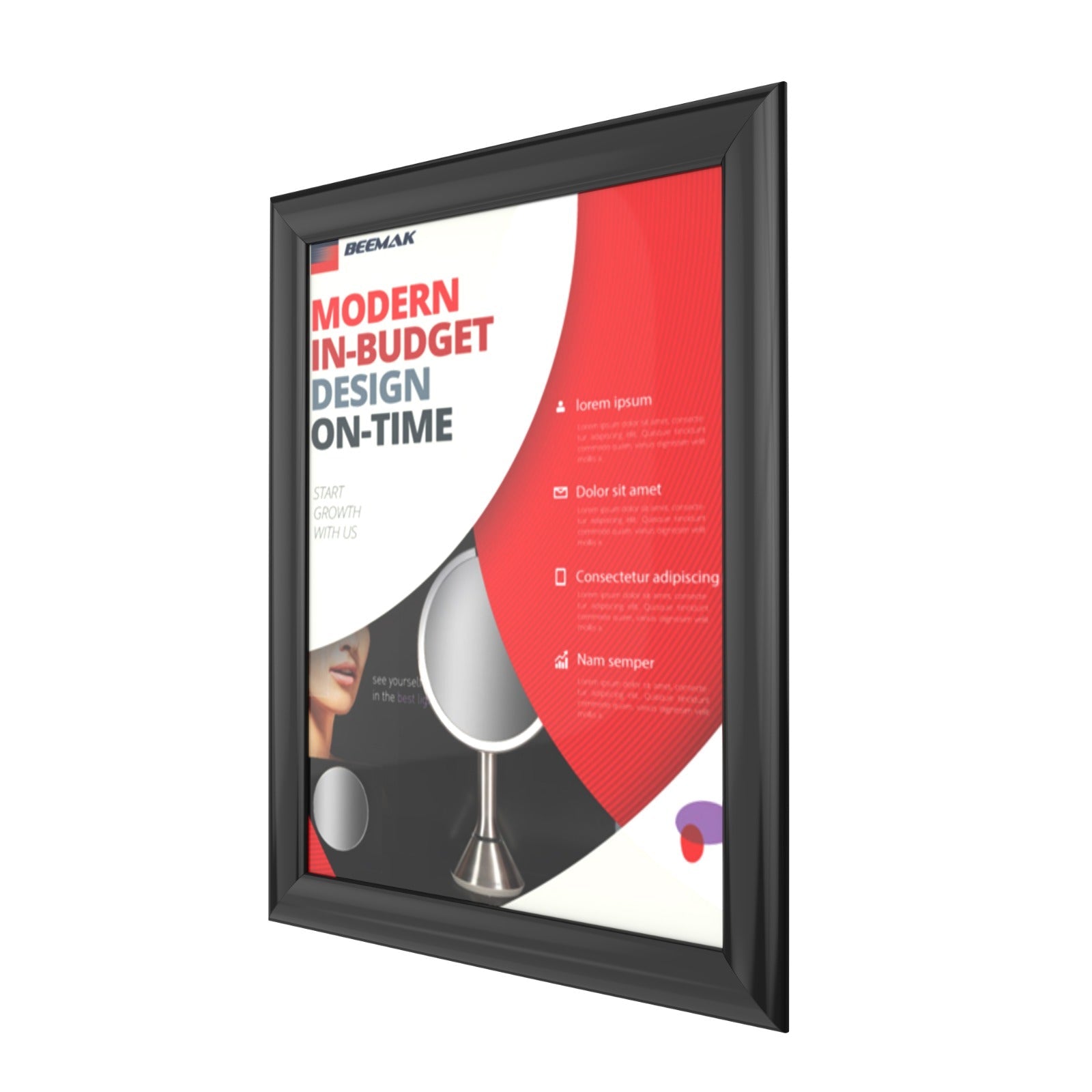 Plastic Snap Frames – Beemak-idl